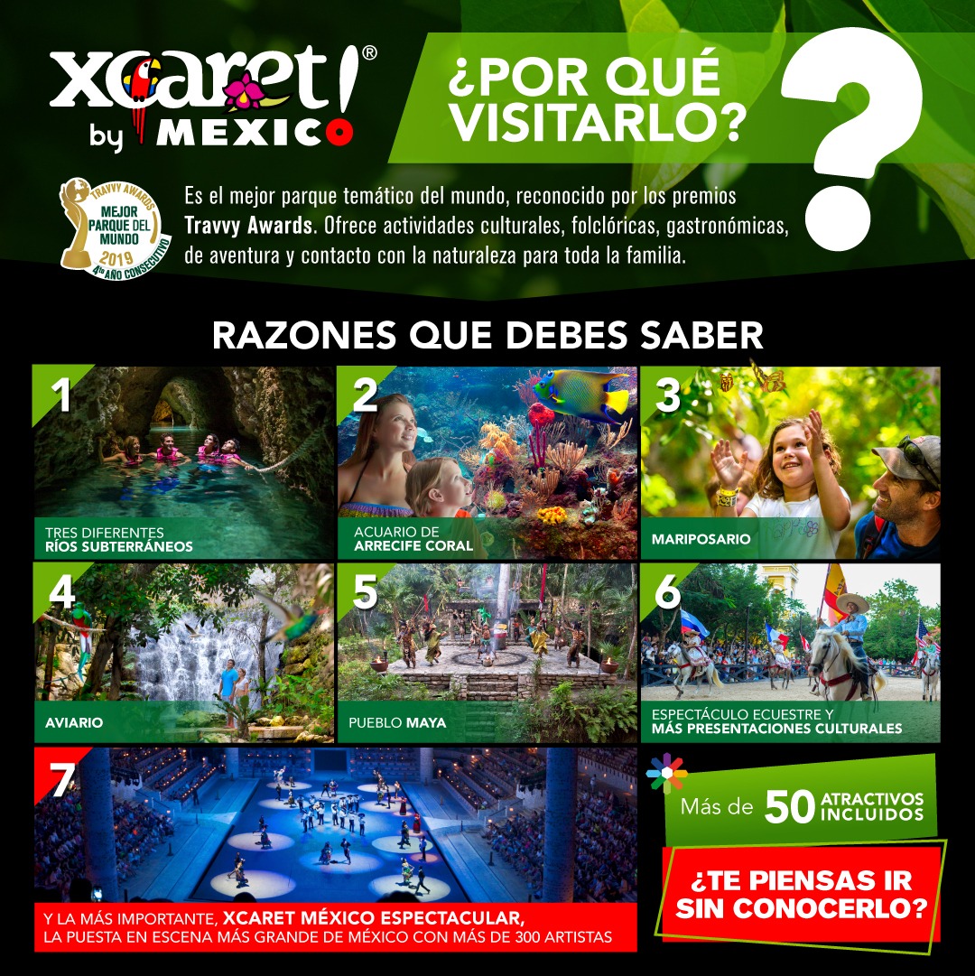 Trip Travel Caribe - GRUPO XCARET - PARQUE XCARET